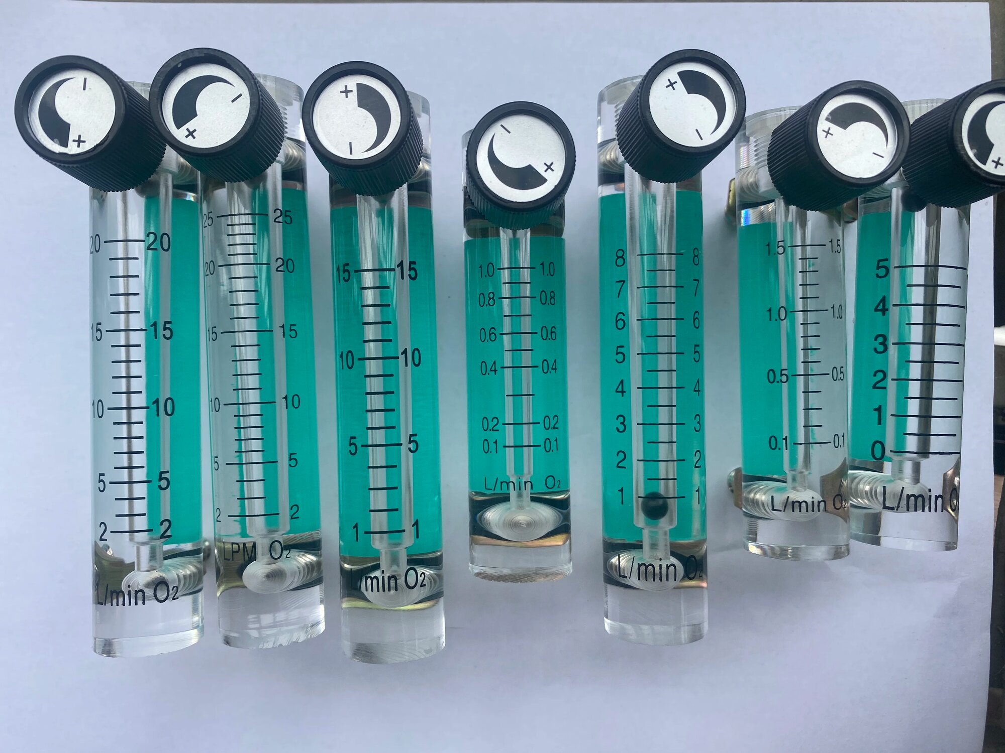 Расходомер кислорода LOUCHEN ZM 0,1-1,5 л/мин 0-3L per Min 93mm