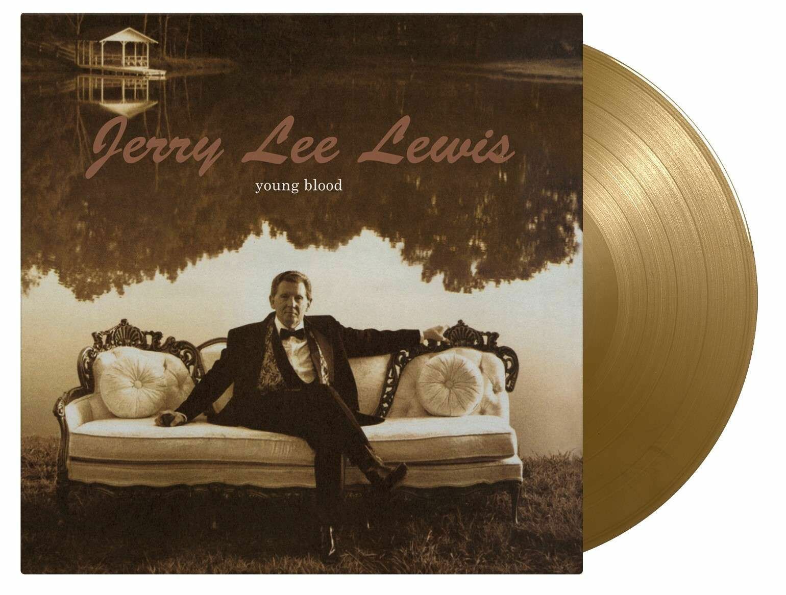 Виниловая пластинка Jerry Lee Lewis - Young Blood (180g) (Limited Numbered Edition) (Gold Vinyl) (1 LP)