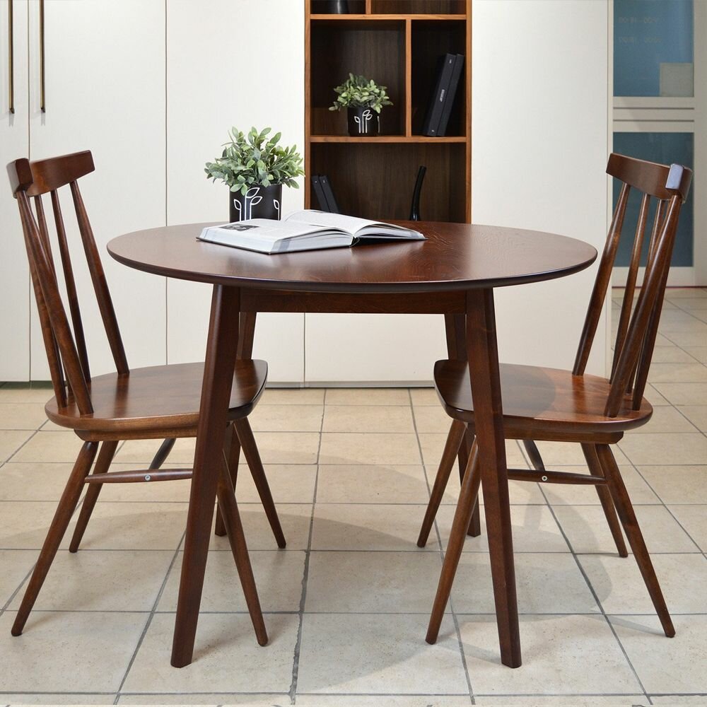 Стол Марсель 1000 (Дуб темный - Темный орех)