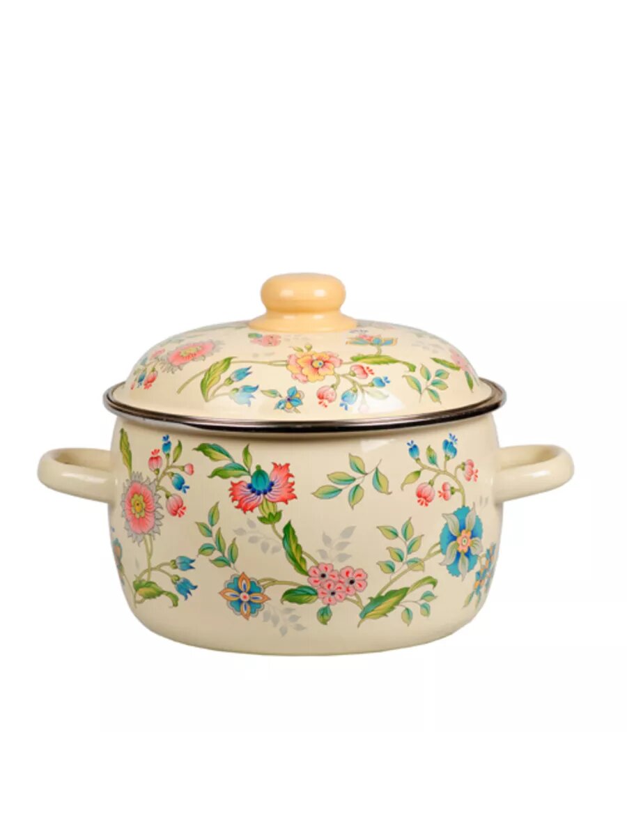 Кастрюля 1,5л "Луговые цветы"