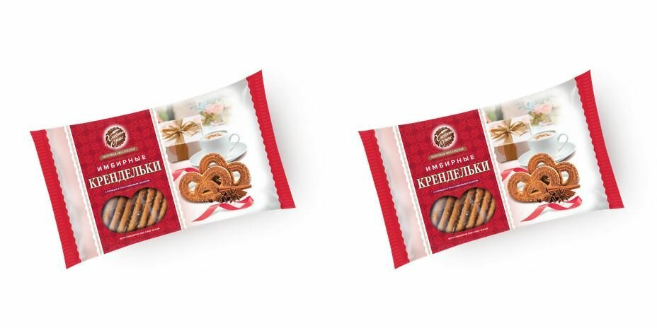 Хлебный спас Печенье, Coffee Time, Крендельки, имбирь, корица, 320 г, 2 шт