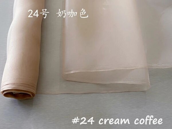 50 см * 114 см/100 см * 114 см однотонная ткань из чистого шелка из органзы, марля Tecido для свадьбы, женская бандана, платок, хиджабы