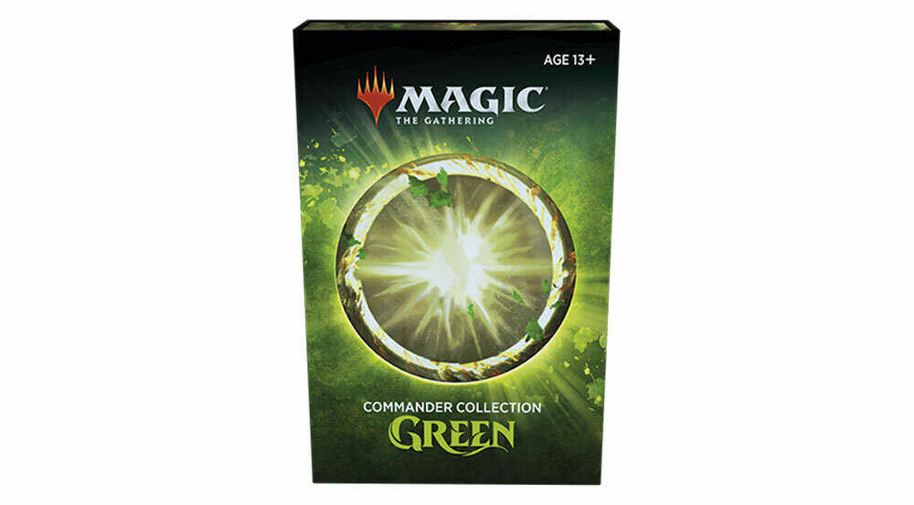Mtg: набор commander collection: green на английском языке