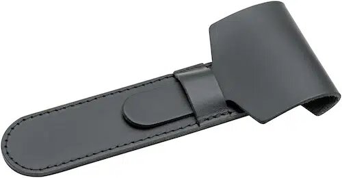 Чехол для бритвенного станка кожаный черный Merkur Solingen ,5002010