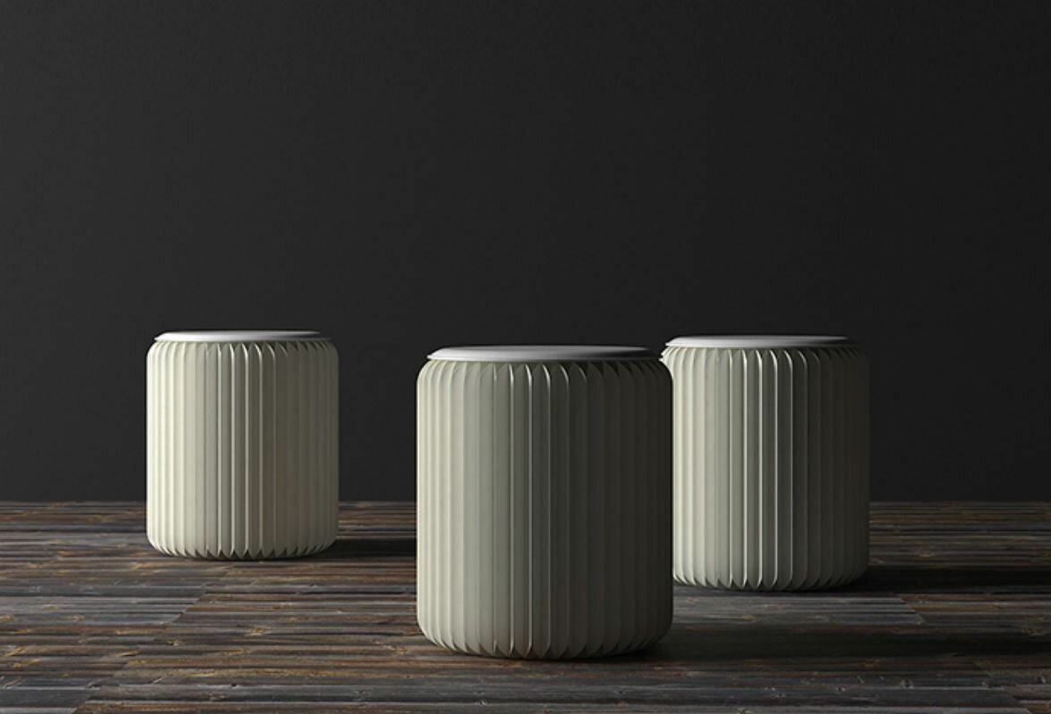 Пуфик ipaper белый