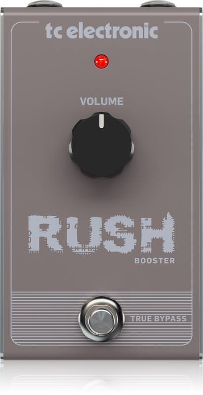 TC ELECTRONIC RUSH BOOSTER - ультра-прозрачный чистый бустер с мощным усилением 20 дБ