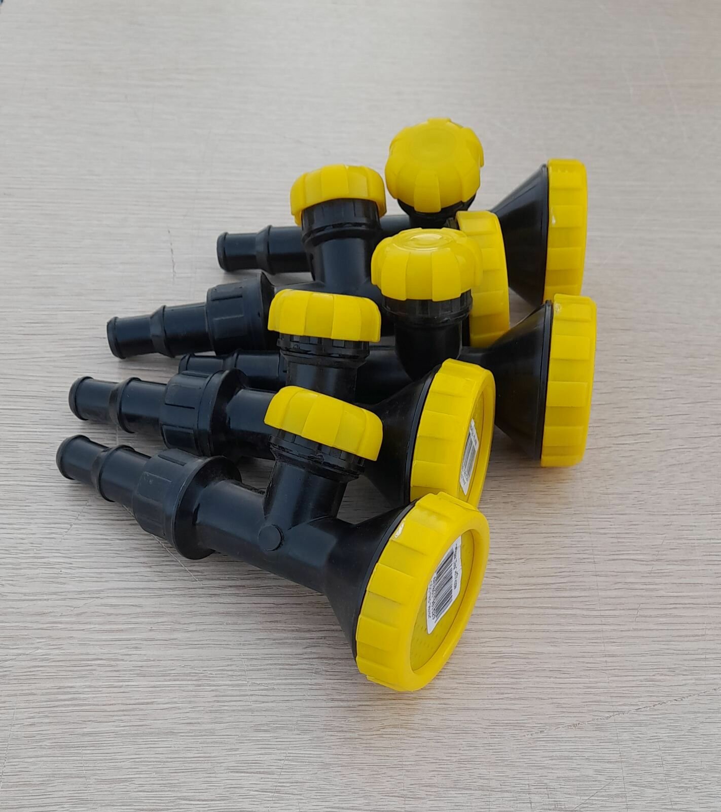 Пять насадок для полива / Дождеватель / Лейка / 150х62х78 мм / Универсальная / Душ / НПУ-400М / Система полива / Исток /