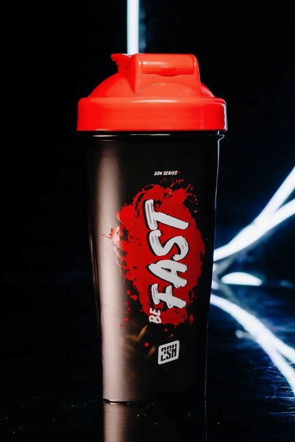 Шейкер 2SN Be FAST Series Черно-красный 700 ml