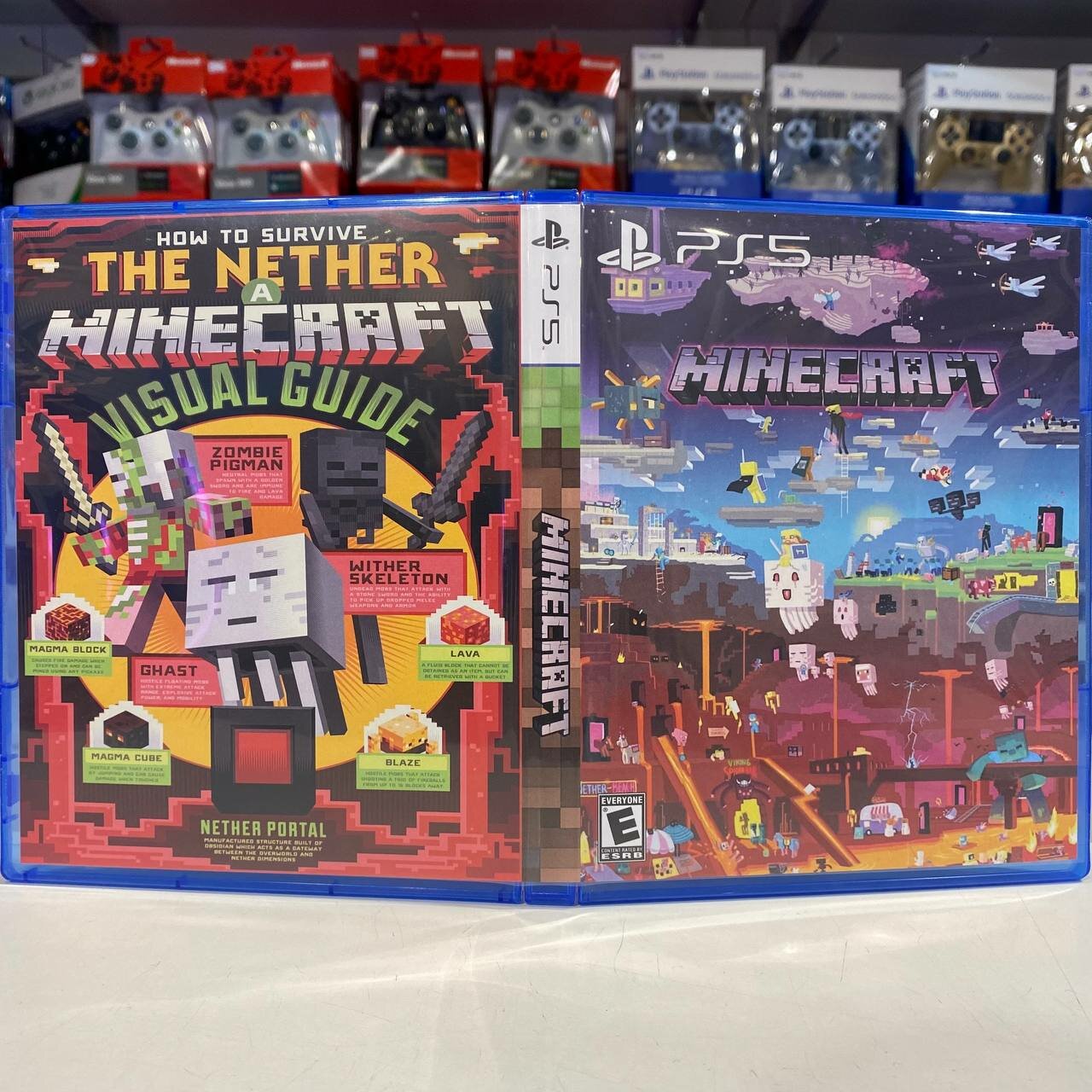 Эксклюзивная обложка PS5 для Minecraft №16