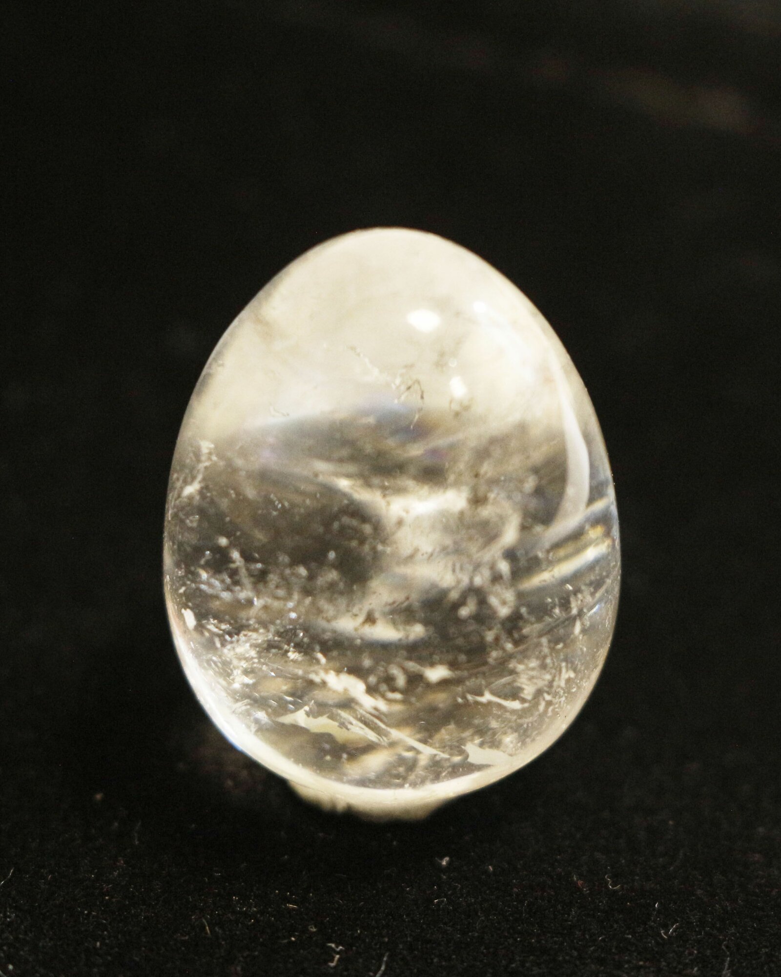Яйцо Горный хрусталь. Натуральный камень. 2,5 см