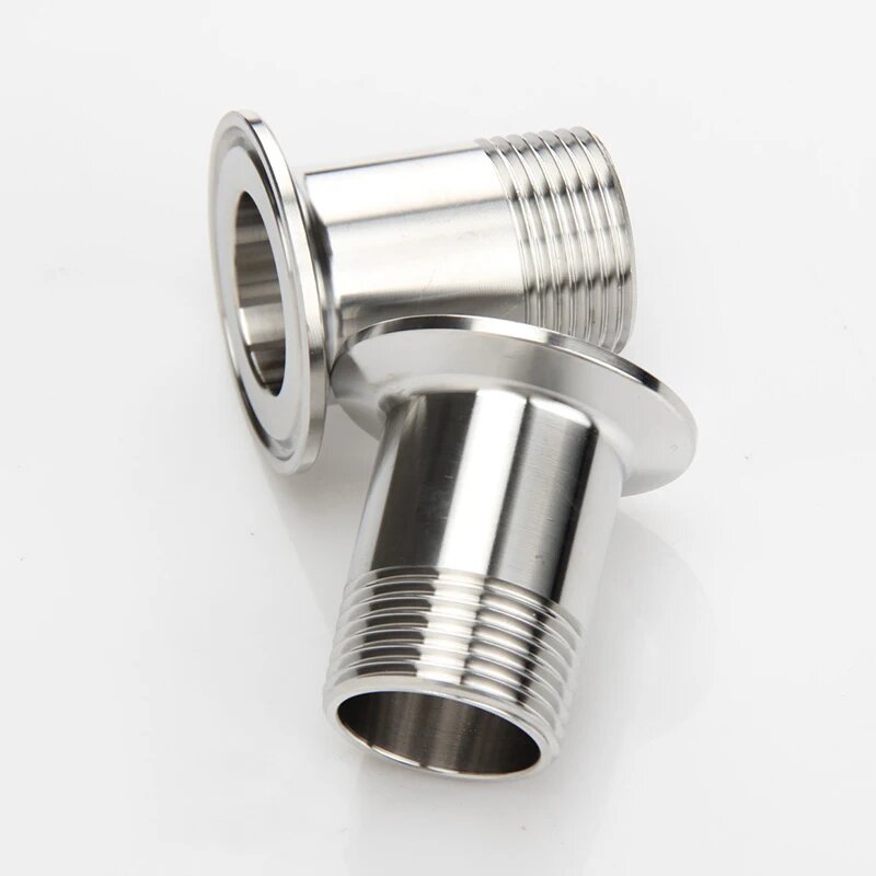 Соединитель Tri Clamp SUS304, резьба 1", Male, K50.5mm