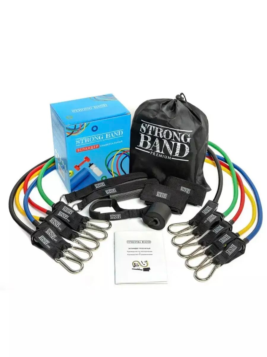 Резинки для фитнеса, трубчатый эспандер