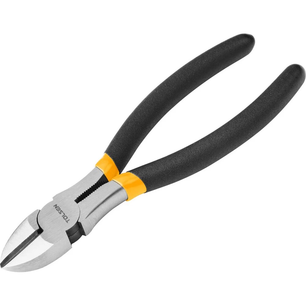 Бокорезы TOLSEN 160 мм, инд. закалка, облив. рукоятки 10274