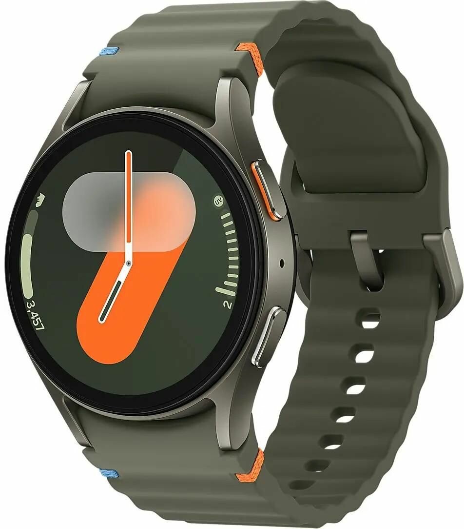 Смарт-часы Samsung Galaxy Watch 7 LTE 40мм, 1.31", зеленый/зеленый SM-L300