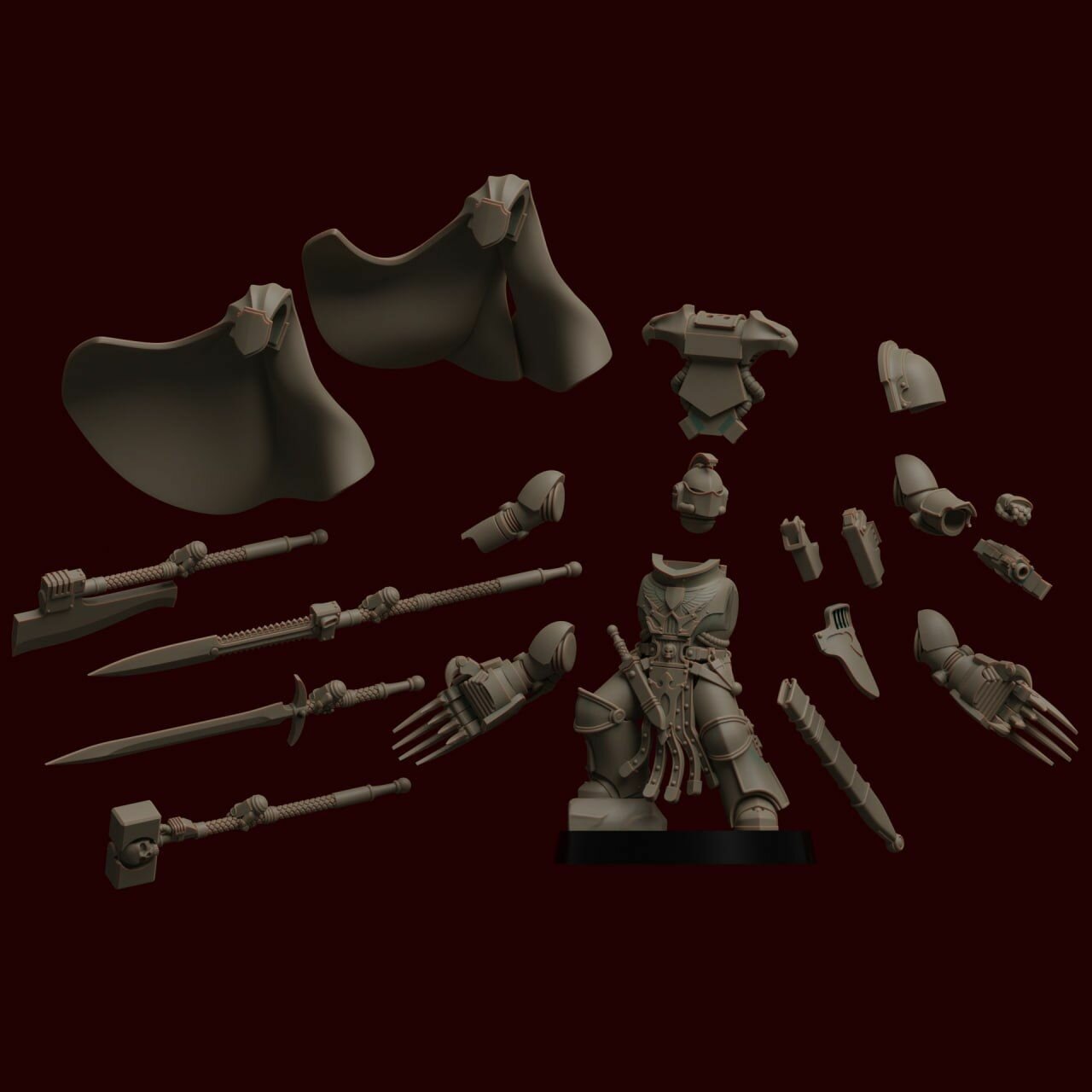 Warhammer 40000 Миниатюра Set 1