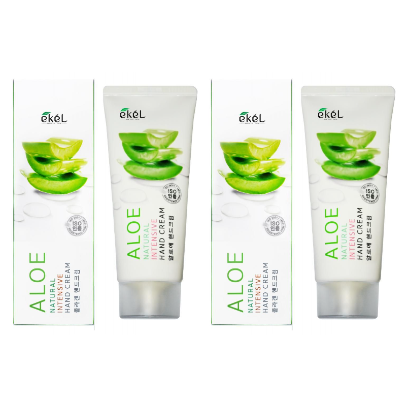 Интенсивный крем для рук Ekel с экстрактом алоэ, 100 мл, 2 шт