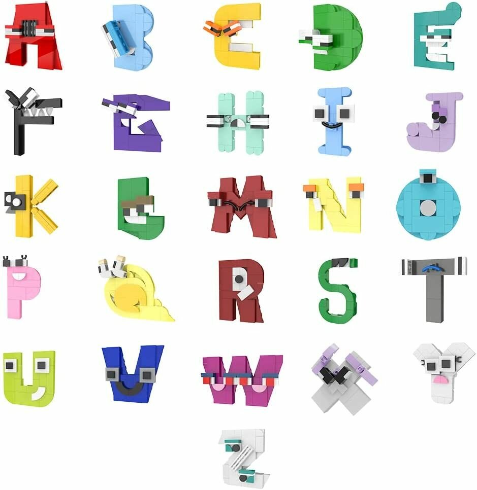 Конструктор, Алфавит Лора, Alphabet lore