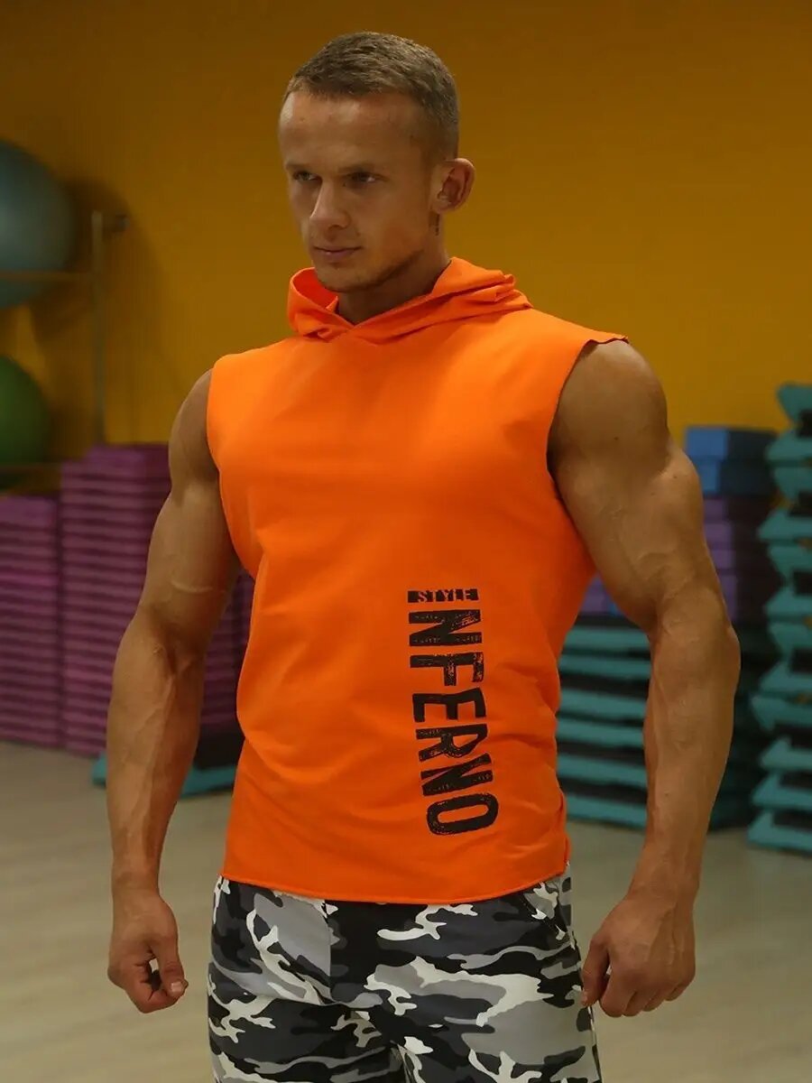 Майка Майка с капюшоном Ассассин INFERNO style М-003-000