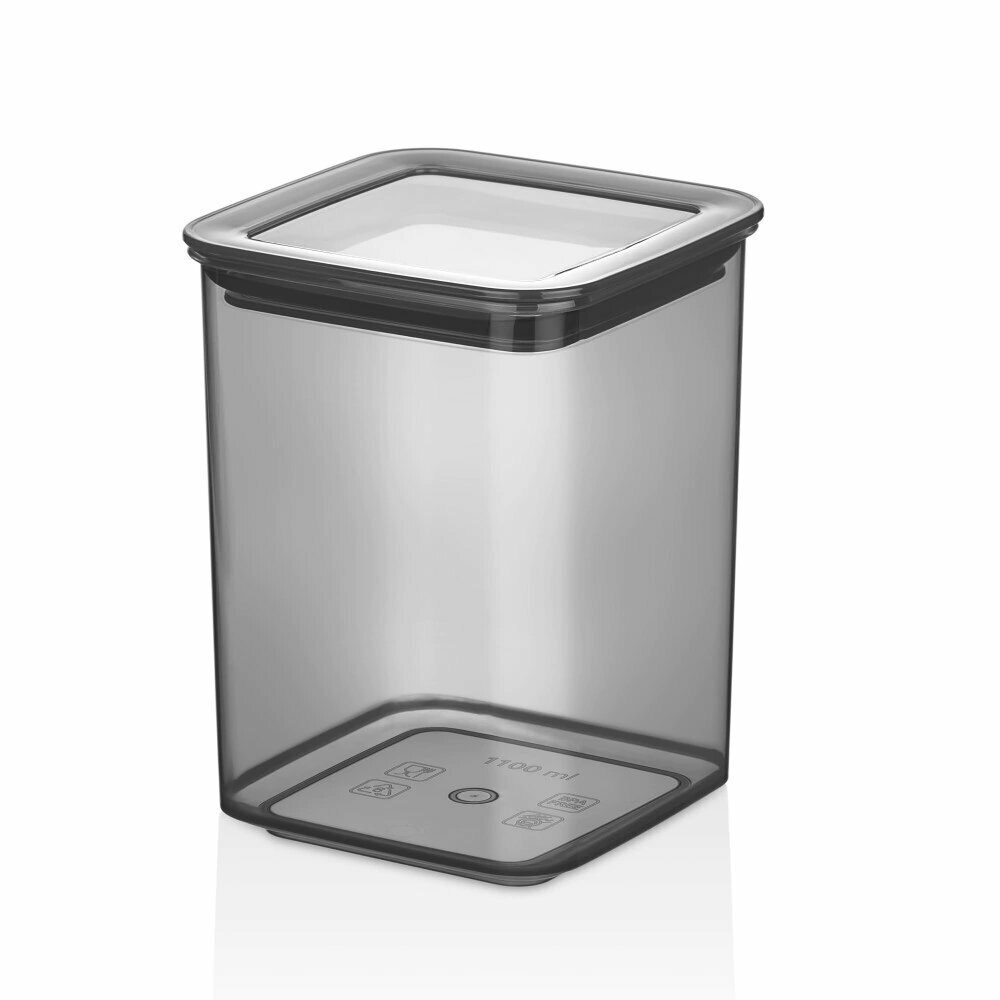 Контейнер вакуумный для сыпучих продуктов пластик Элит 1,2 л