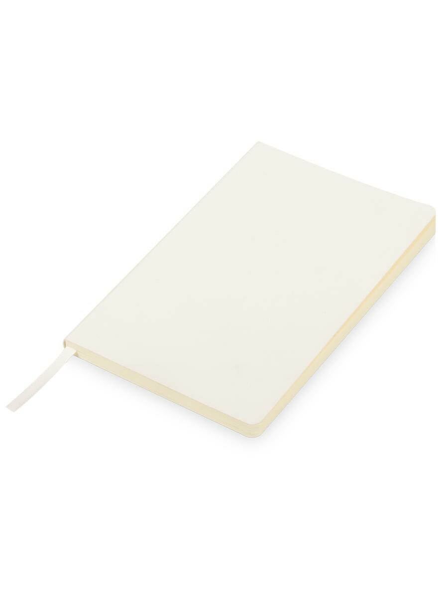 Блокнот в гибкой обложке А5 «Softy 2.0», цвет белый