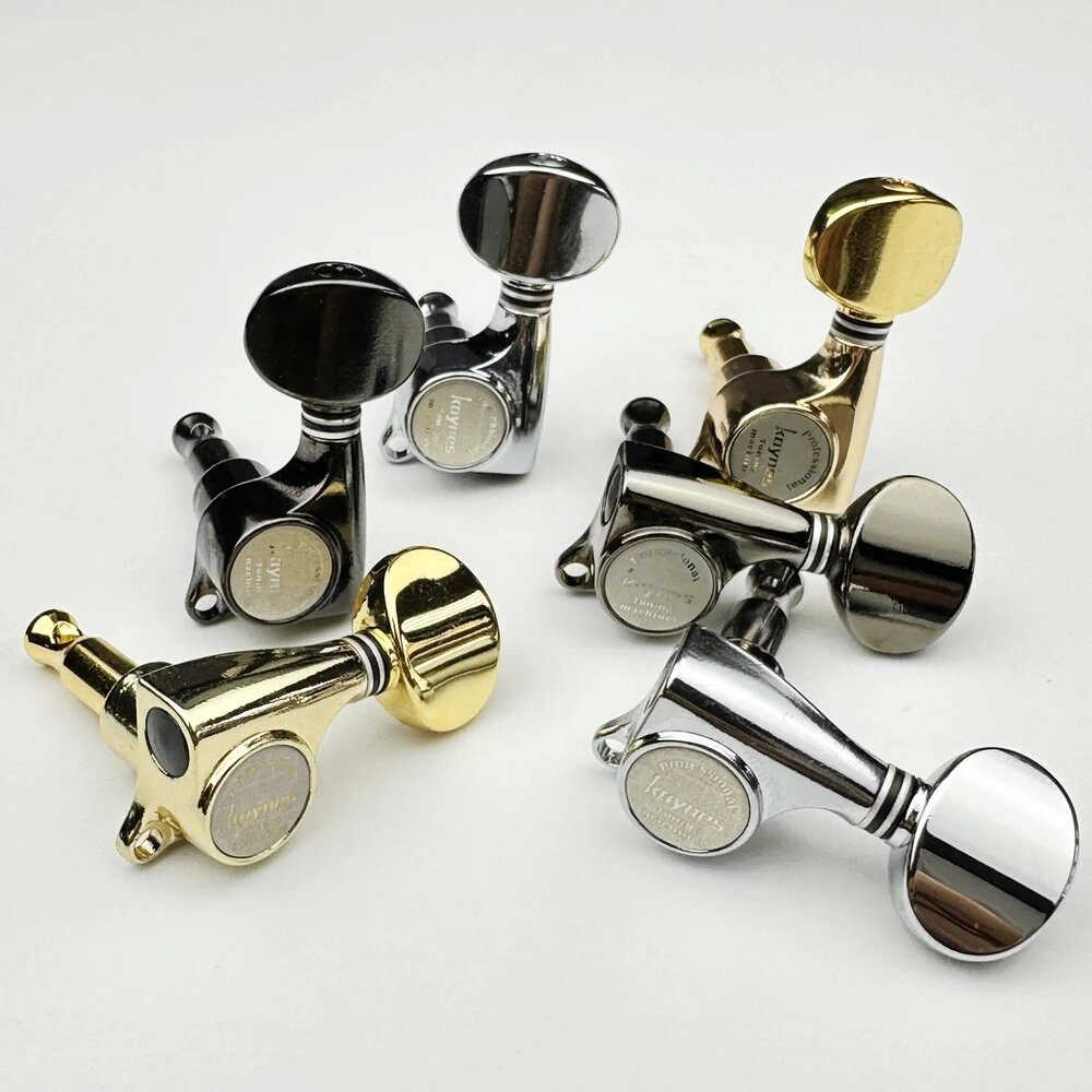 Kaynes DJ133 Ключи для настройки гитары Black Nickel 6R