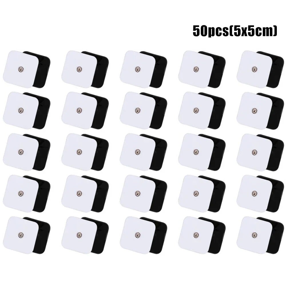 Сменные электроды SUOLAER для электростимулятора мышц 50pcs(5x5cm)25 pair