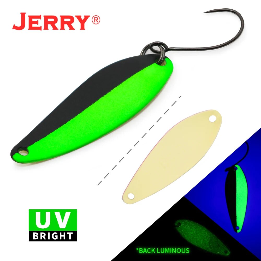 Блесна Jerry Lacerta Aera, 2.5г, Зеленый, T014M