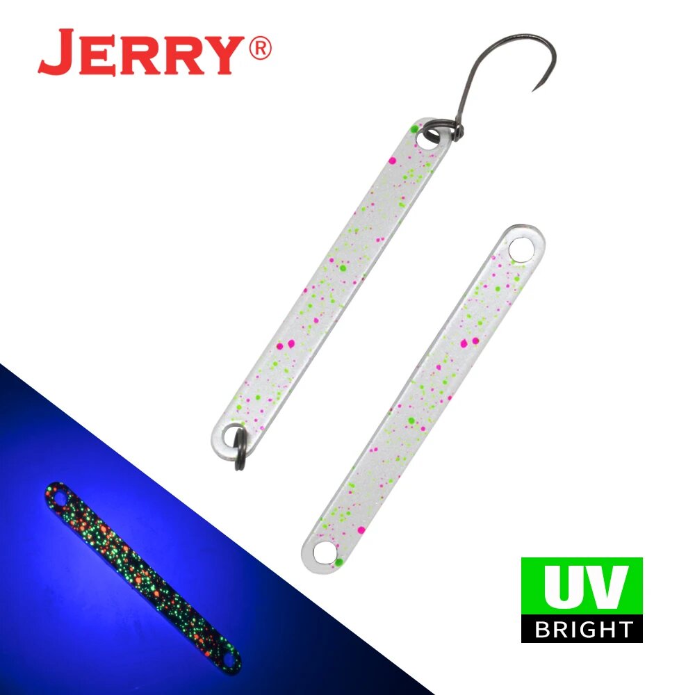Jerry блесна Area Trout Stick, 65mm, UV-pearl white