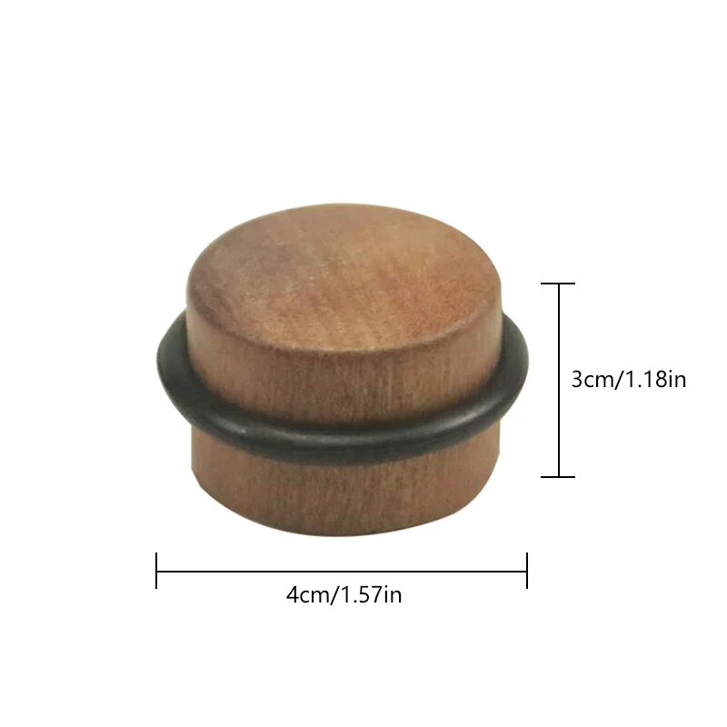 Деревянный дверной стопор 01