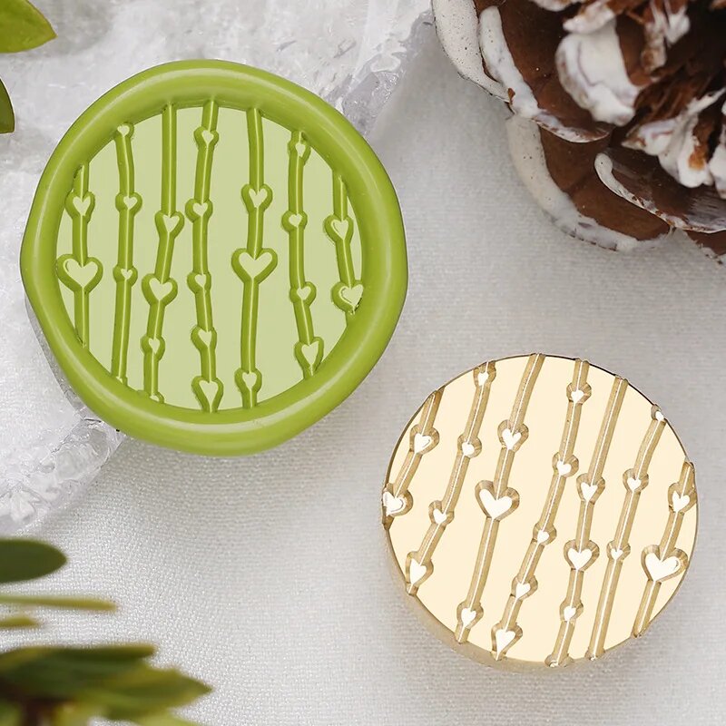 Медный штемпель для печати 3D "Дерево из чешуи дракона" 21