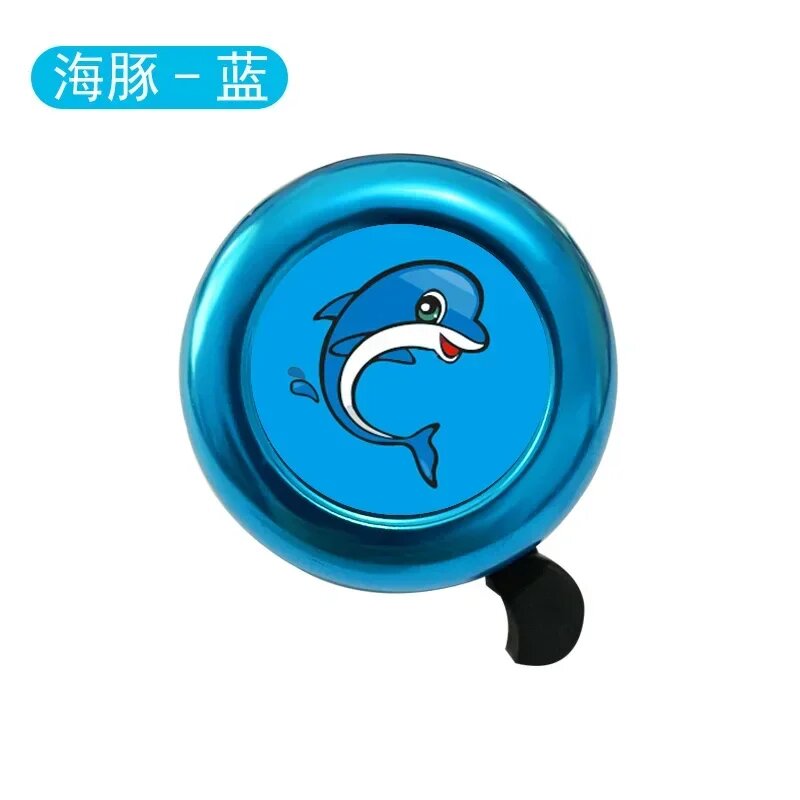 Детский велосипедный звонок с героями мультфильмов, высокий звук, креативный велосипедный баланс, горный автомобильный руль, звуковой сигнал, громкий аксессуар для украшения коляски