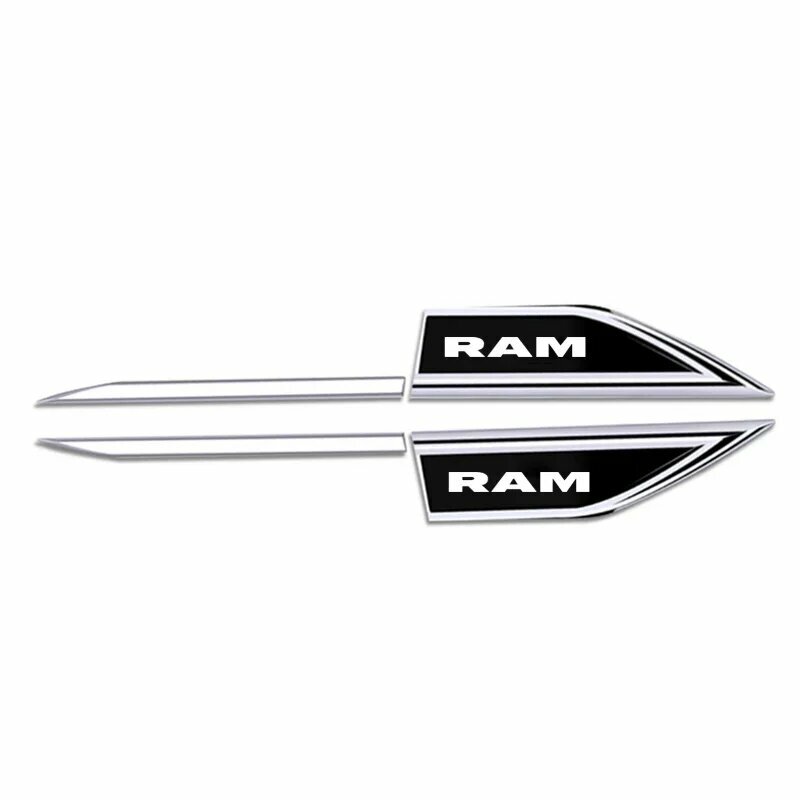 Наклейка на Dodge Ram 1500 2500 3500, черная