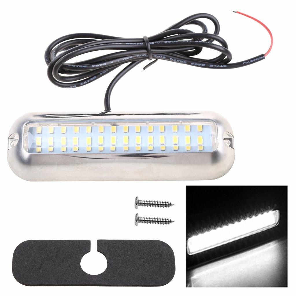 Фонарь для лодки подводный фонарь для яхты 42LED-белый