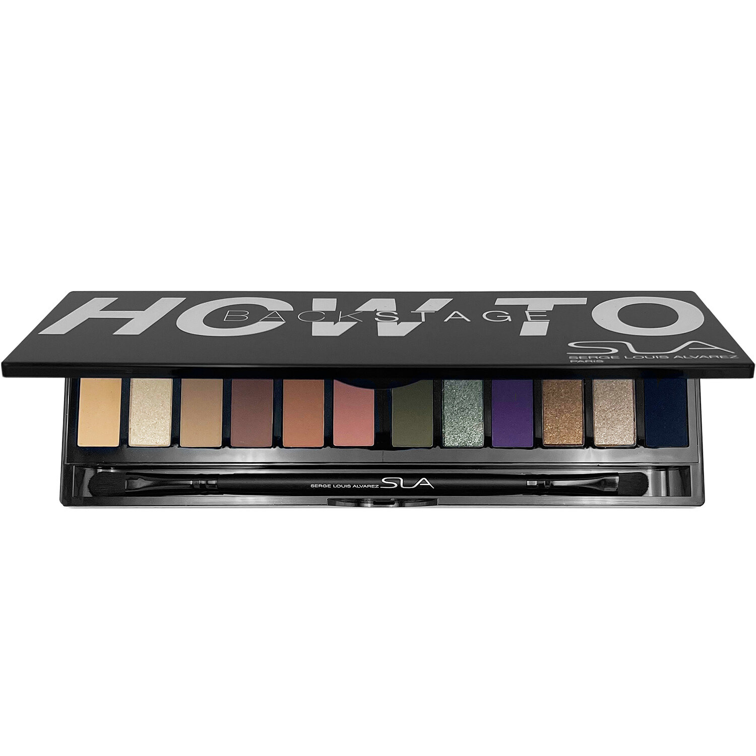 SERGE LOUIS ALVAREZ HOW TO PALETTE BACKSTAGE Палетка теней