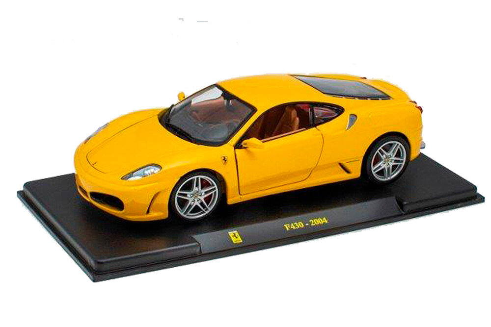Модель коллекционная ALTAYA Ferrari F430 2004 yellow