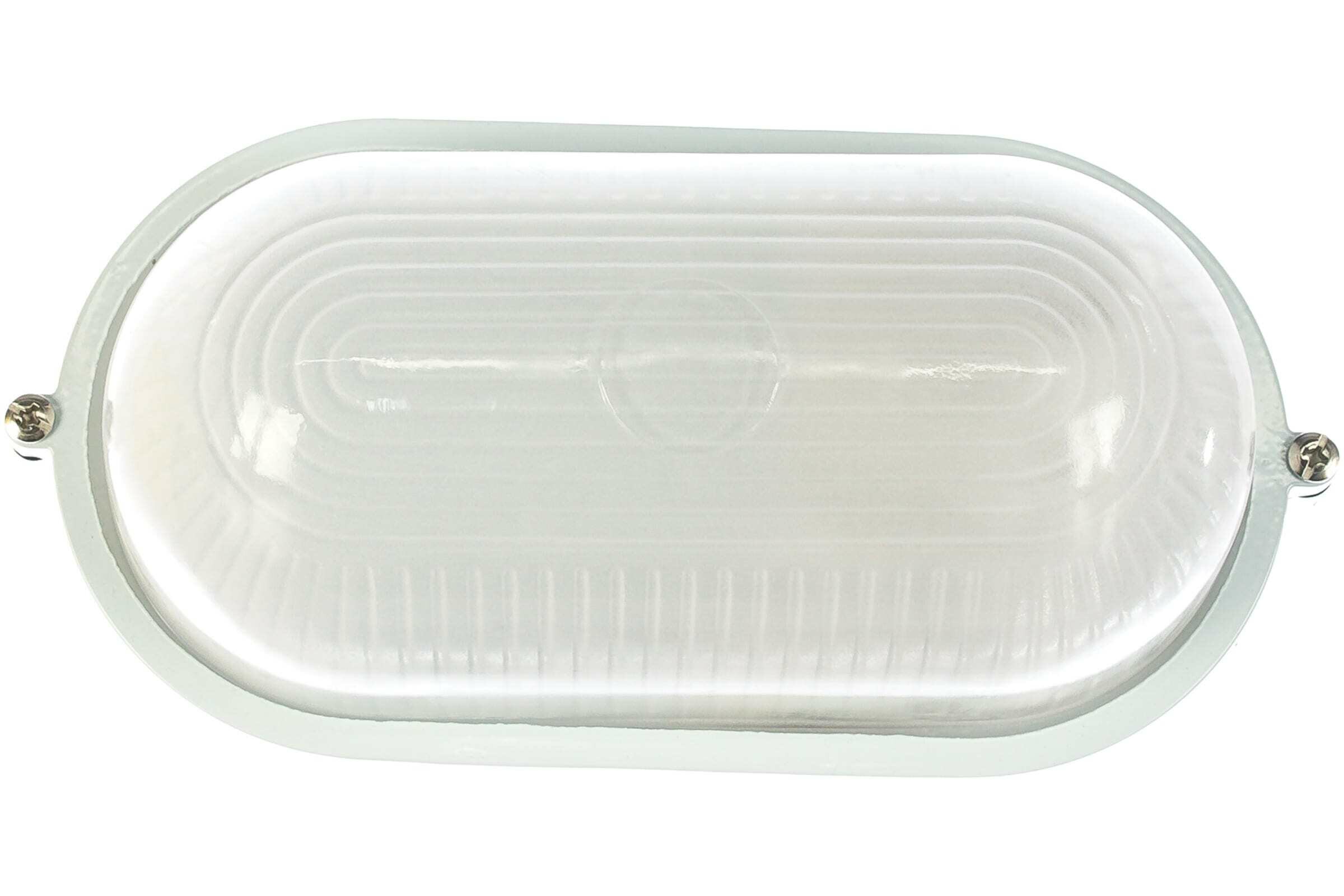 Светильник ЛОН 94 800 NBL-O1-60-E27/WH 1х60Вт E27 IP54 (аналог НПБ 1401 бел. овал 60Вт) Navigator 94800