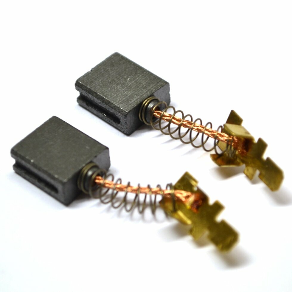 Щётки угольные фрезера Калибр ФЭ-1700/12М+ графитовые 6,5х13х14,5мм пара 2шт