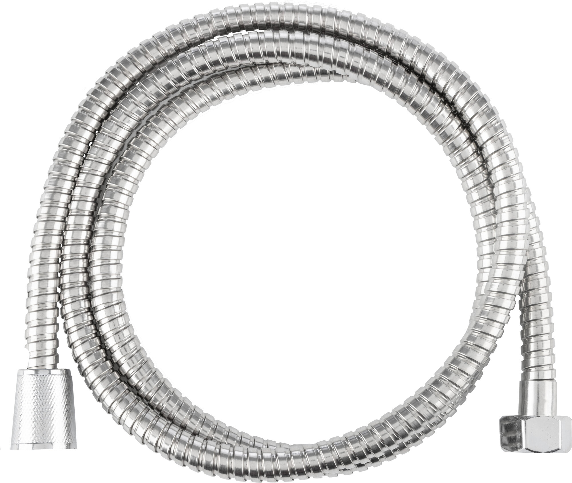 Шланг для душа в металлический оплетке "Рыжий Кот", 150 см, 1/2" - 1/2"