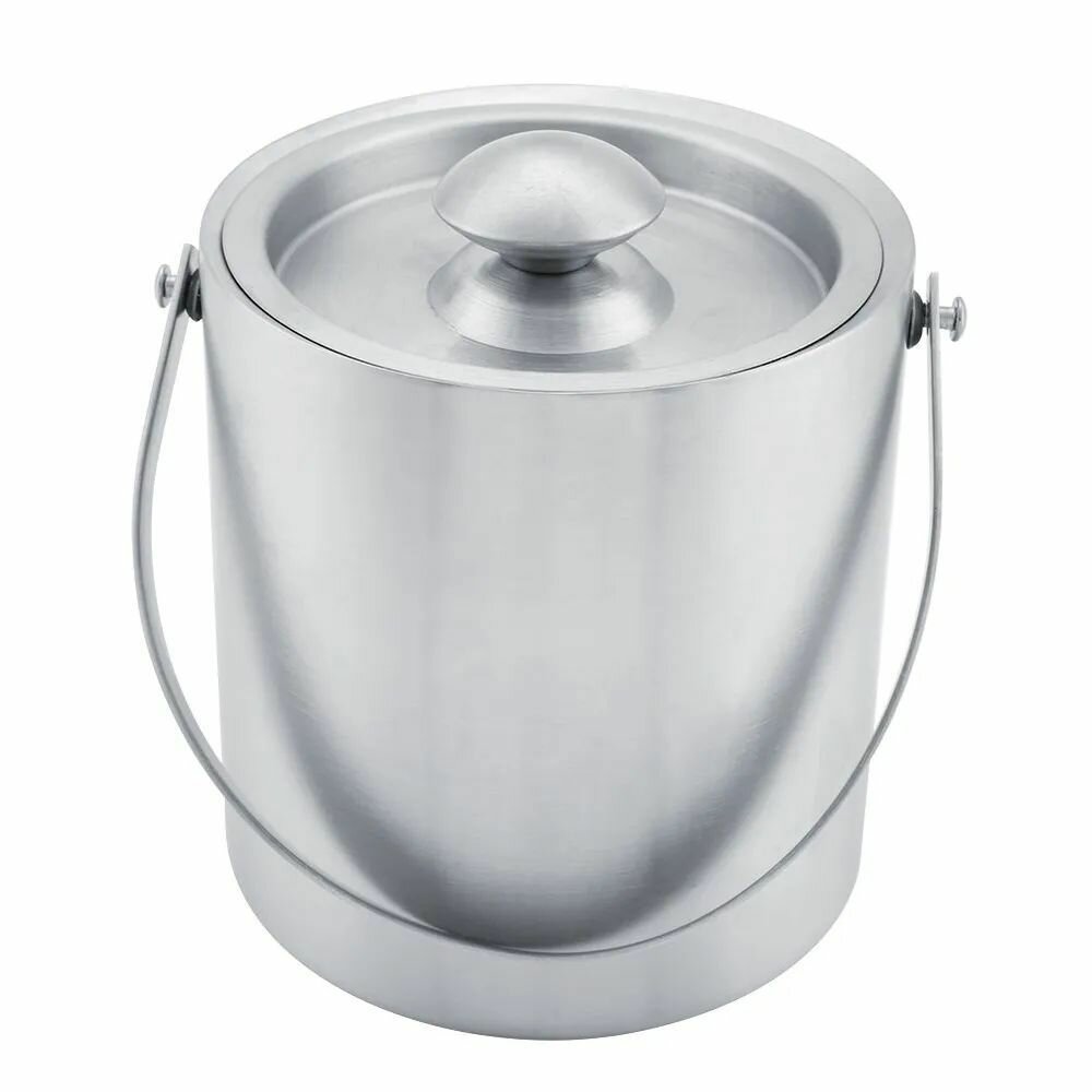Ведро для льда Барное 2 л, нерж. сталь