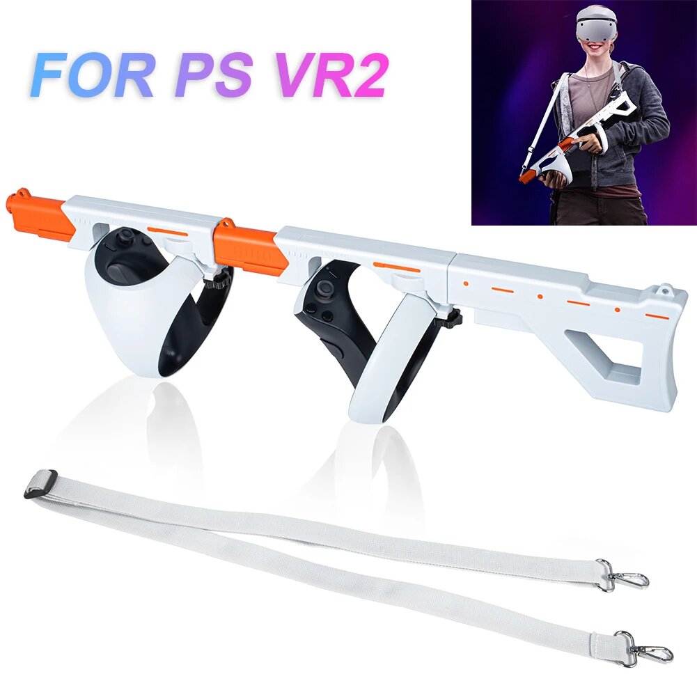 Контроллер виртуальной реальности для PSVR2 Gun, игровой контроллер с улучшенным захватом пистолета для стрельбы, аксессуары для PlayStation VR2
