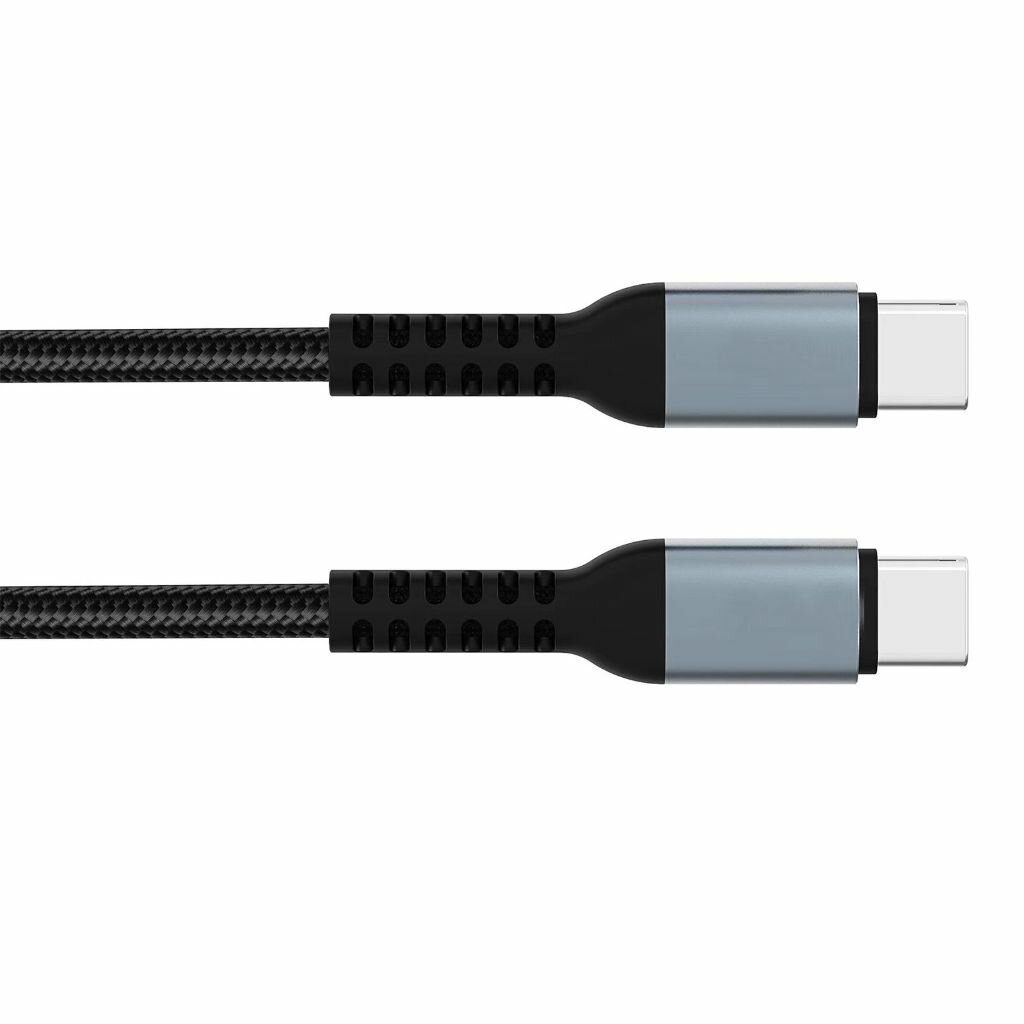 USB-концентратор, Type C к Type C двойной совместимый кабель данных - 1,2 м - 100W