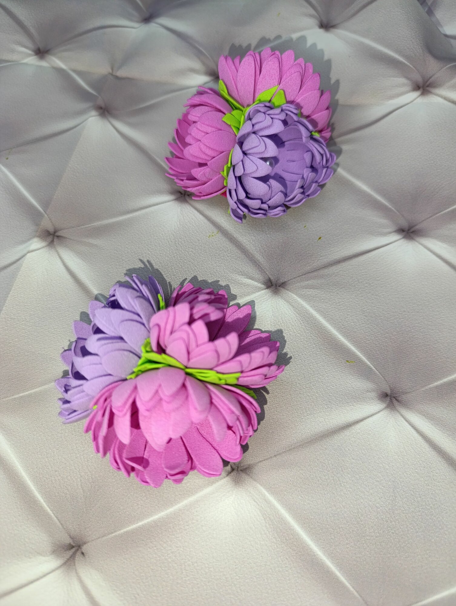 Бантики для волос на резинке