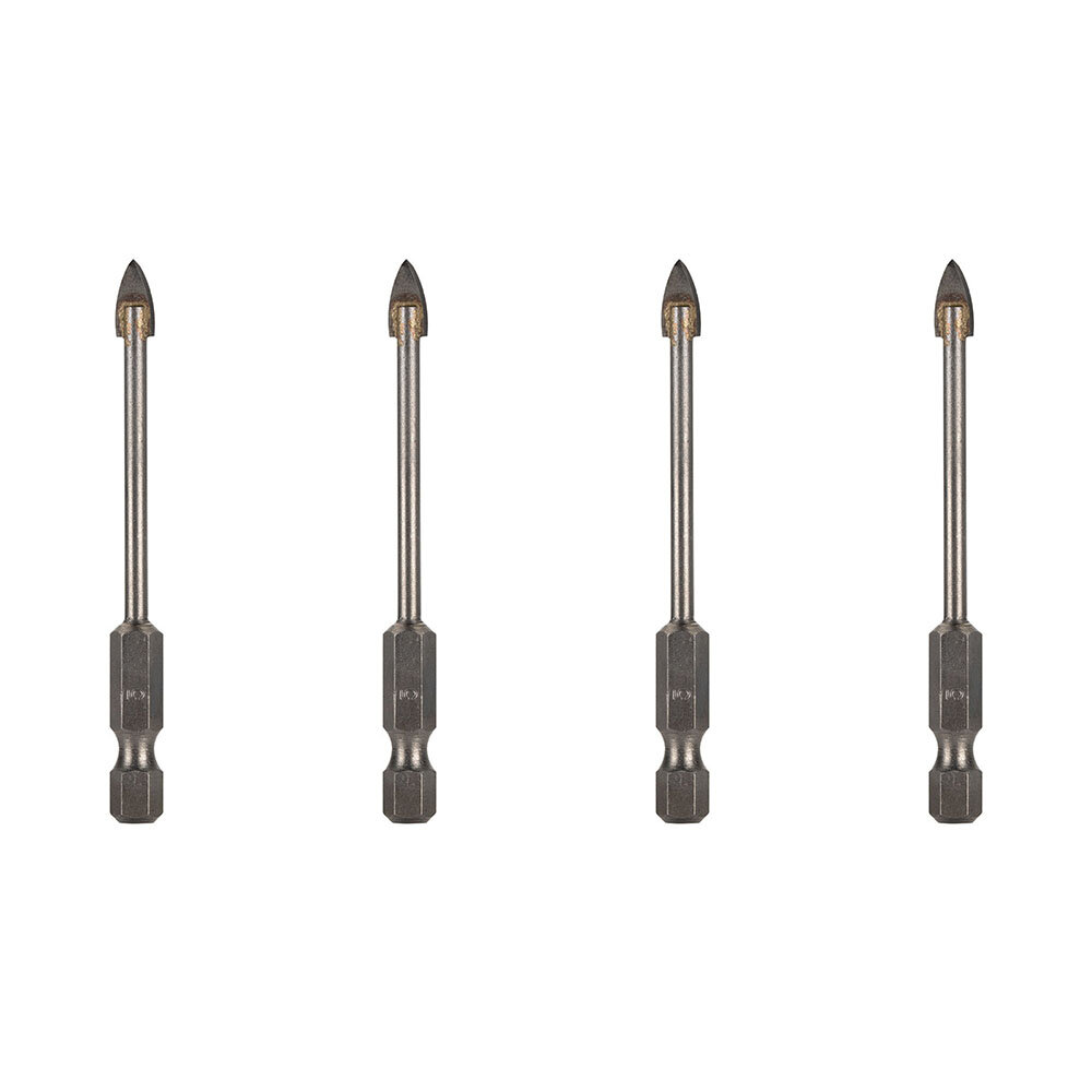 Сверло по плитке и стеклу 5х75 мм (4 шт.)