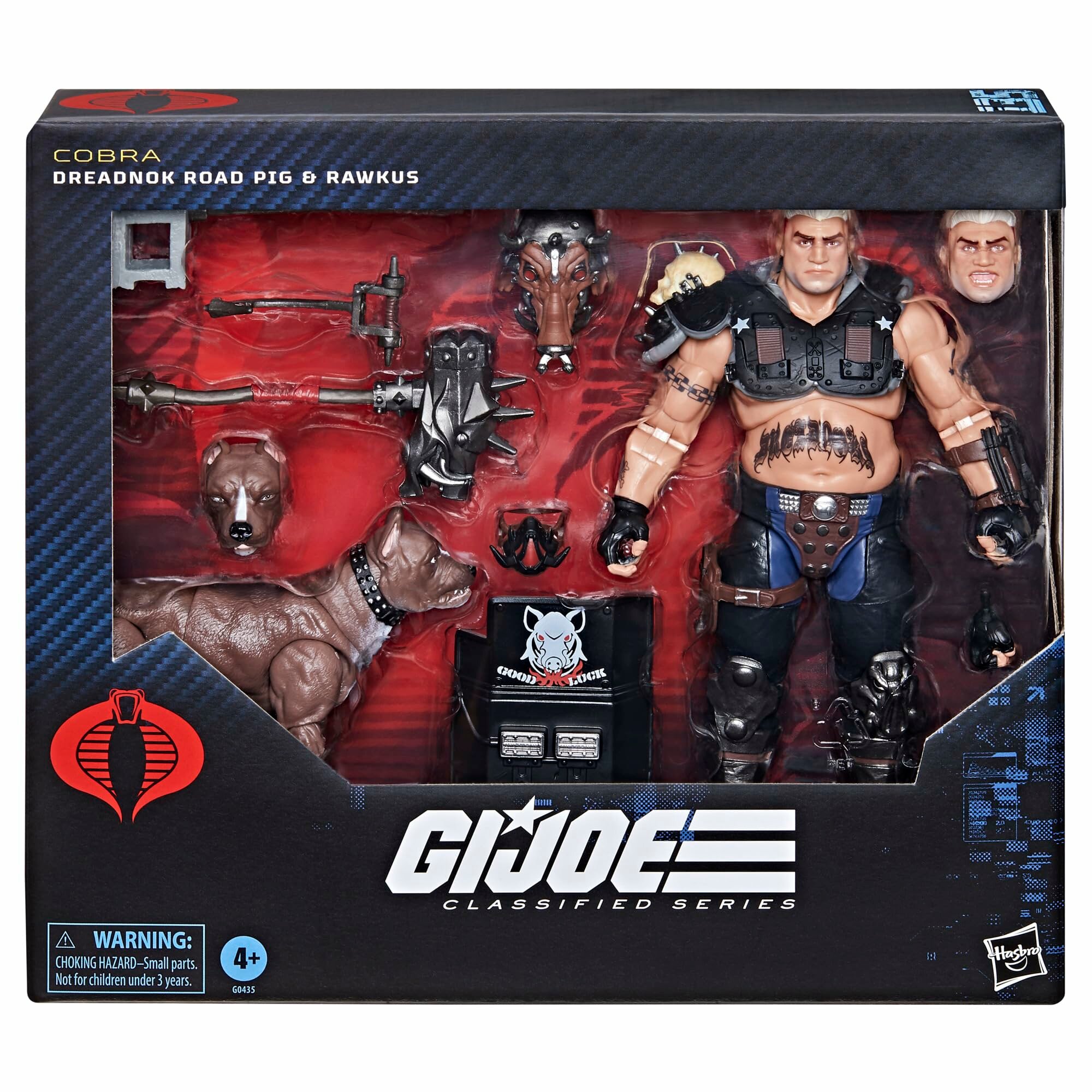 Hasbro GI Joe Classified Series Tiger Force Iron Grenadier Cobra / Набор кукол-экшенов Храброе приключение, подходящий для подарков на день рождения детям от 4 лет и старше