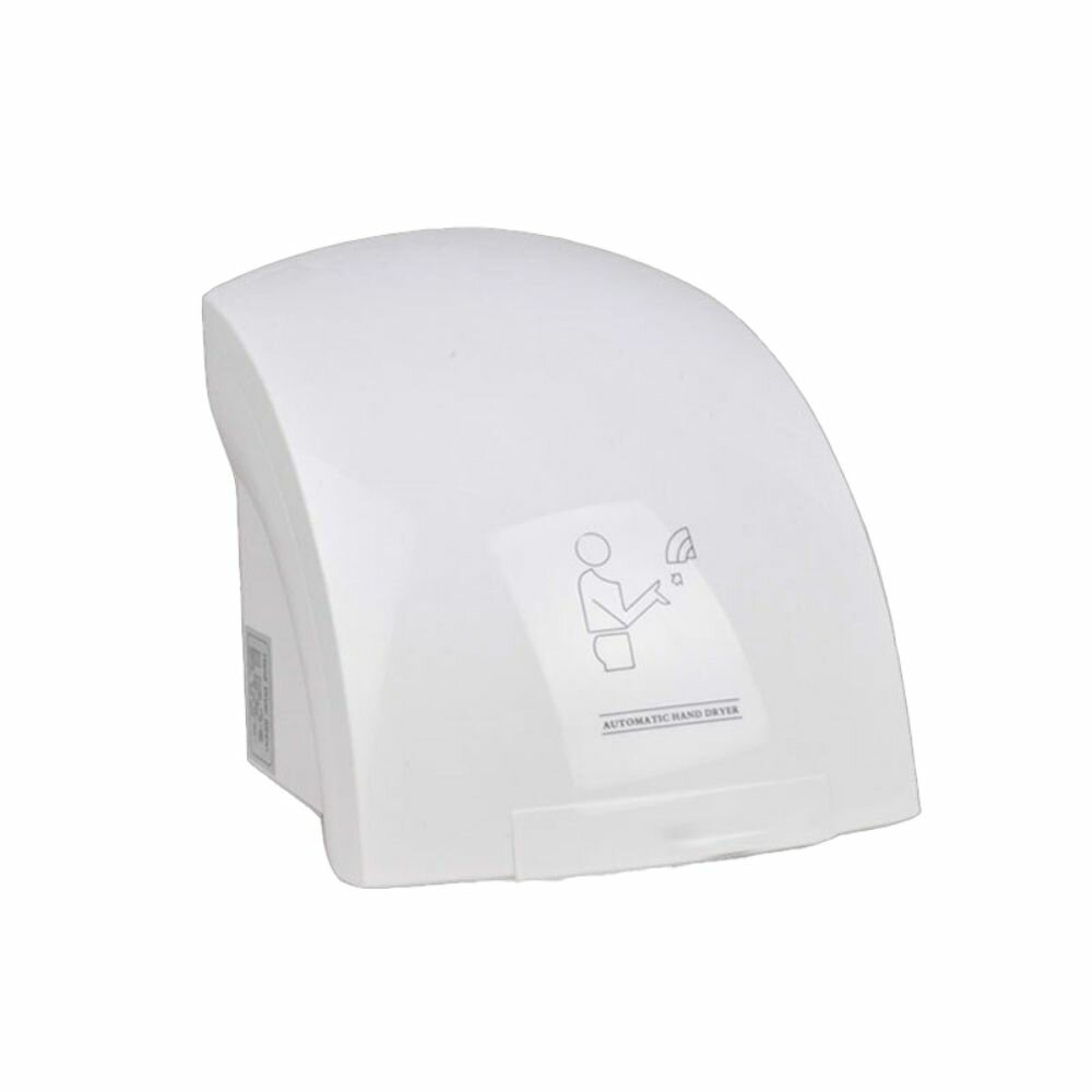 Умная сушилка для рук Небольшая сушилка для выдувания воды Инфракрасное зондирование горячего и холодного ветра Энергосберегающий туалет Простота установки