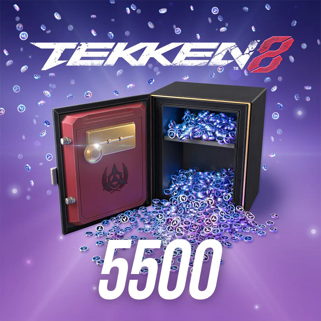Дополнение TEKKEN 8 - 5500 TEKKEN COINS, цифровое издание PlayStation 5, регион Турция / код пополнения баланса