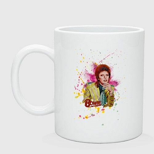 David Bowie Art Керамическая кружка