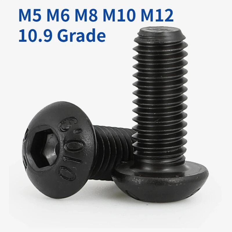 Винты M1.6-M12, сталь 10.9, длина 20mm