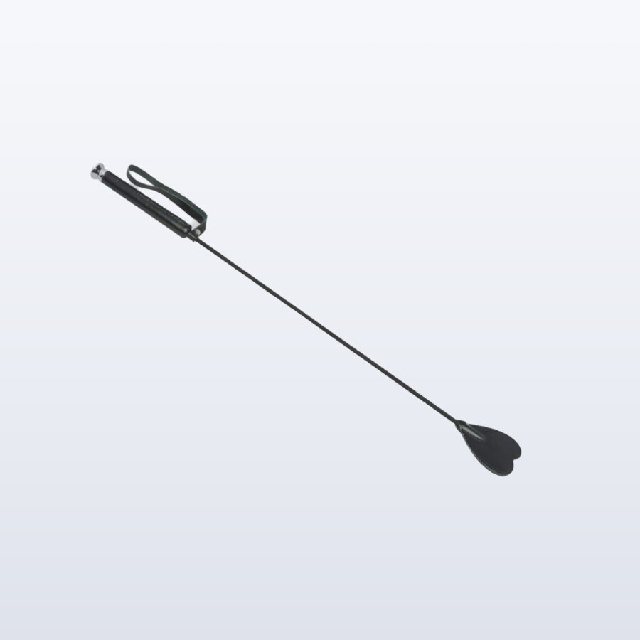 57712 Fetish Dreams Стек из черной кожи сердце