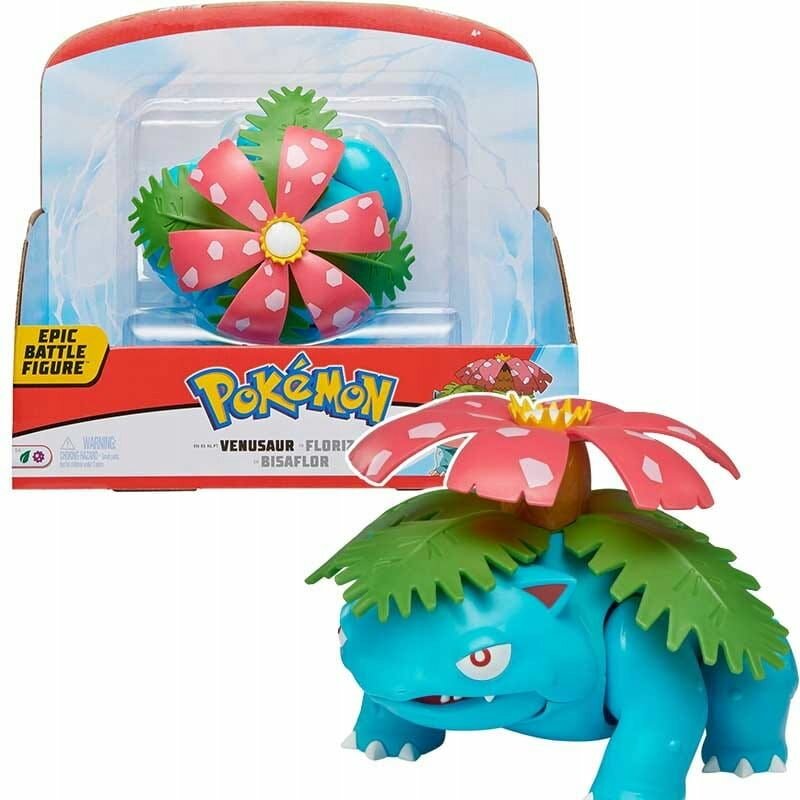 Фигурка Jazwares Pokemon - Большая фигура Венузавр - 37946